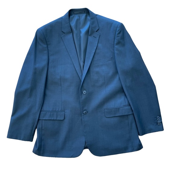 ZaGarie | Suits & Blazers | Zegarie Gray Suit Jacket With Flat Front ...